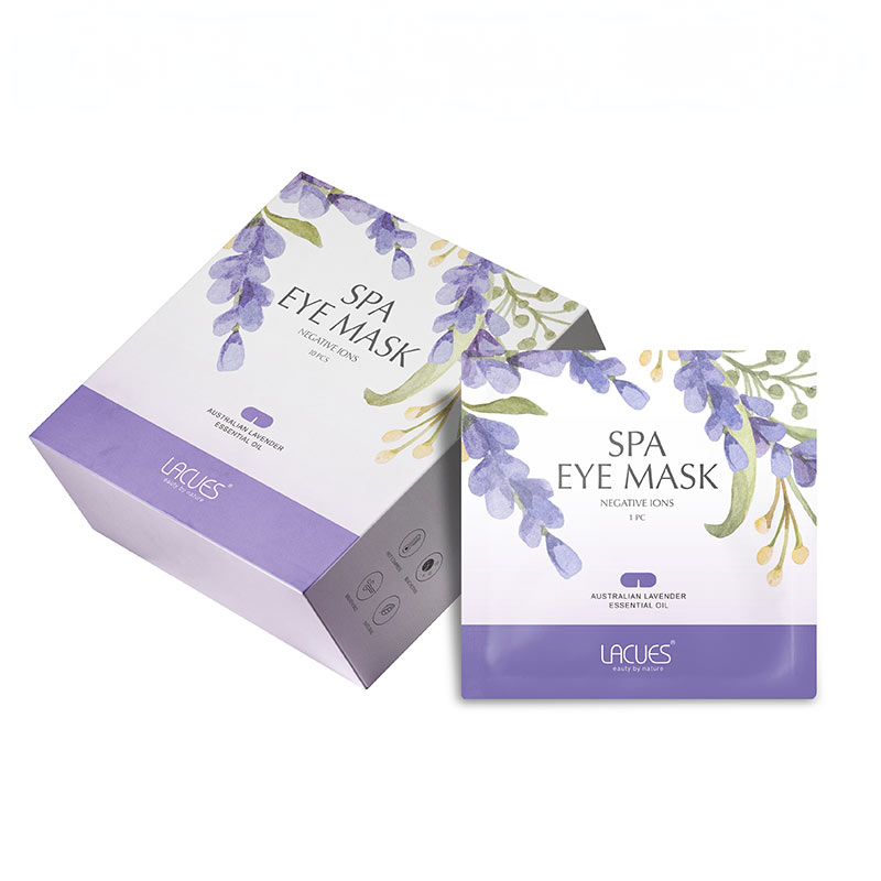 Australian Lavender Essential Oil Spa Eye Mask – LACUES Care Magic ...